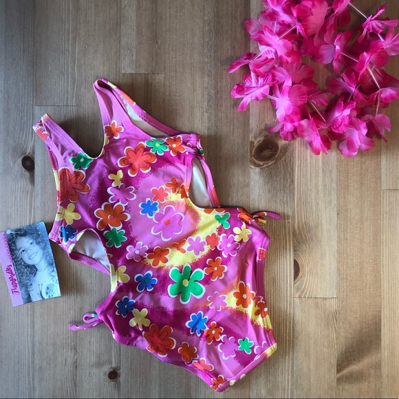 Flapdoodles | Swim | Nwt Flapdoodles Onepiece Print Swimsuit | Poshmark